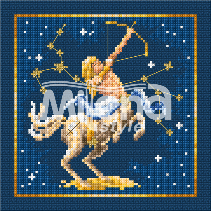 Зодия Стрелец | Бродерия | Милена Стил