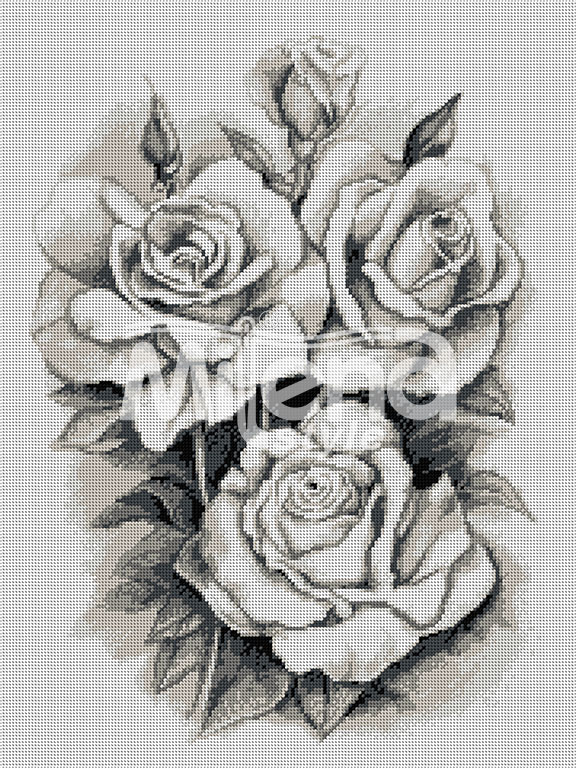 Рози 1:1-20110506 | Бродерия | Milena Style